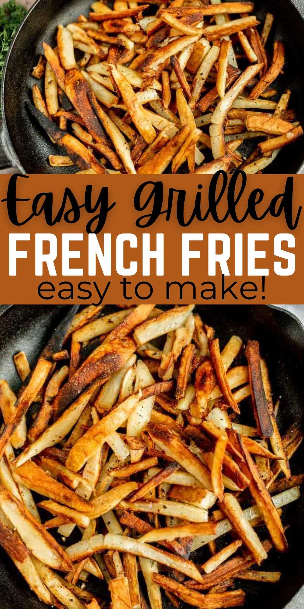 Grilled French Fries Recipe - grillonadime.com