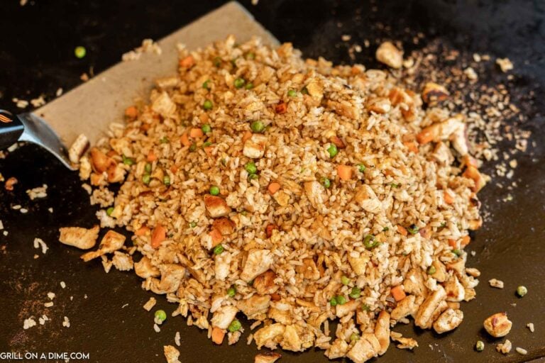 Blackstone Chicken Fried Rice