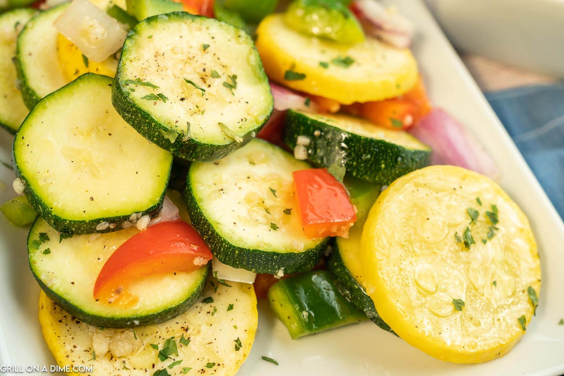 Grilled Vegetables in Foil - grillonadime.com
