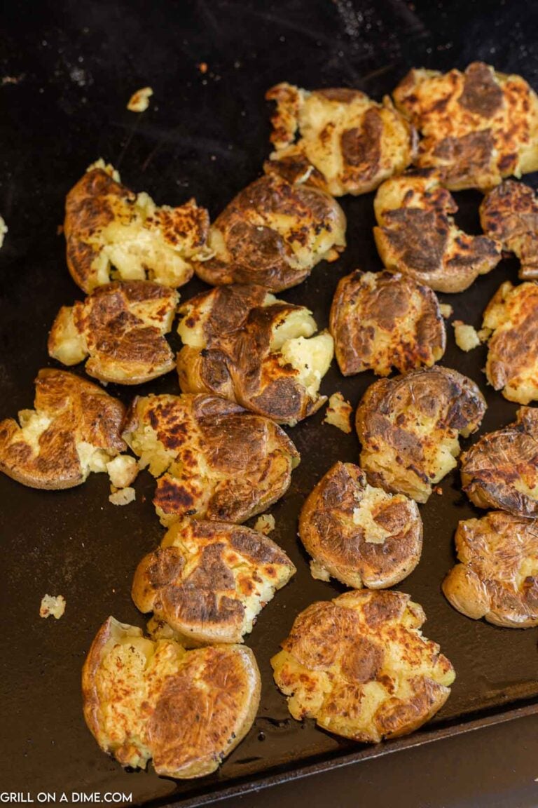 Blackstone Smashed Potatoes