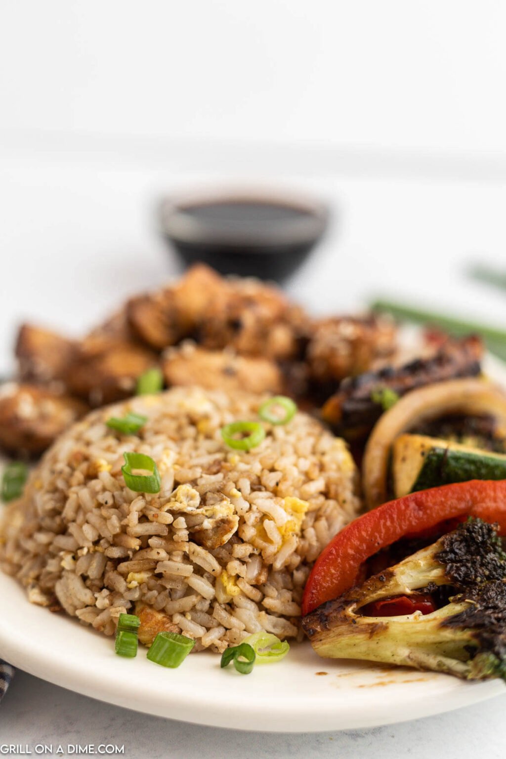 Blackstone Hibachi Rice - grillonadime.com