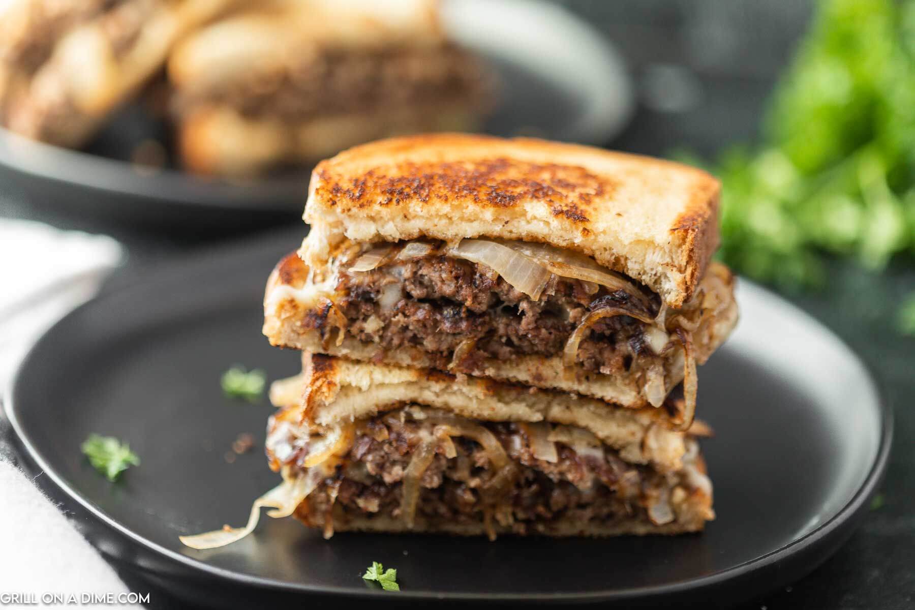 Blackstone Patty Melt & VIDEO - grillonadime.com