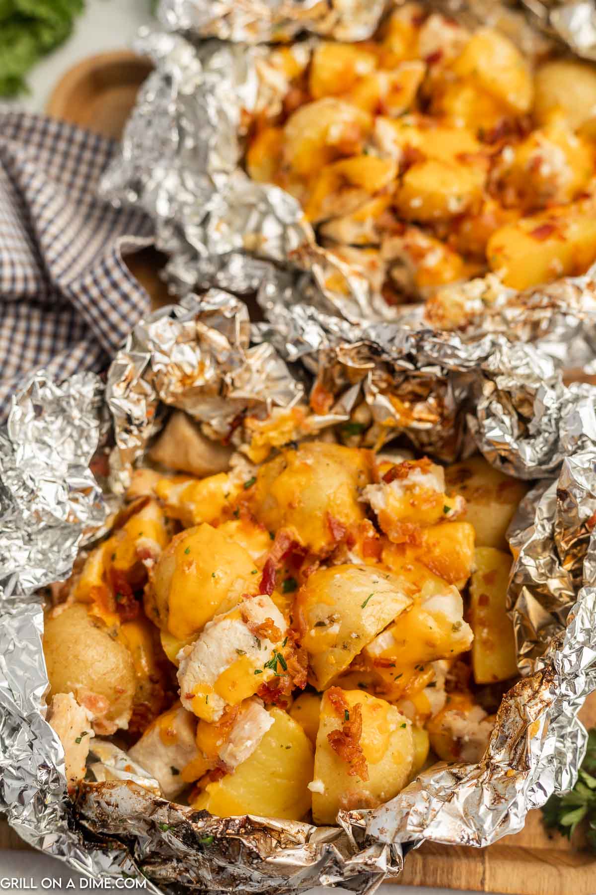Crack Chicken Foil Packets Recipe - grillonadime.com