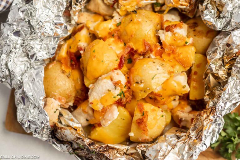 Crack Chicken Foil Packets Recipe - grillonadime.com