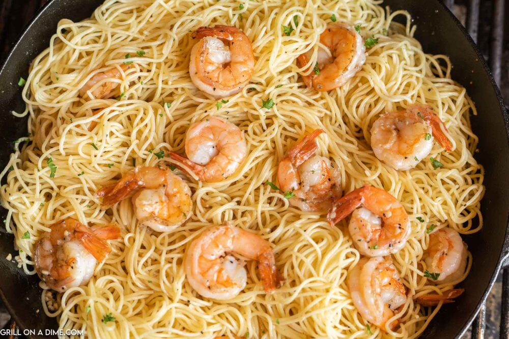 Grilled Shrimp Scampi - grillonadime.com