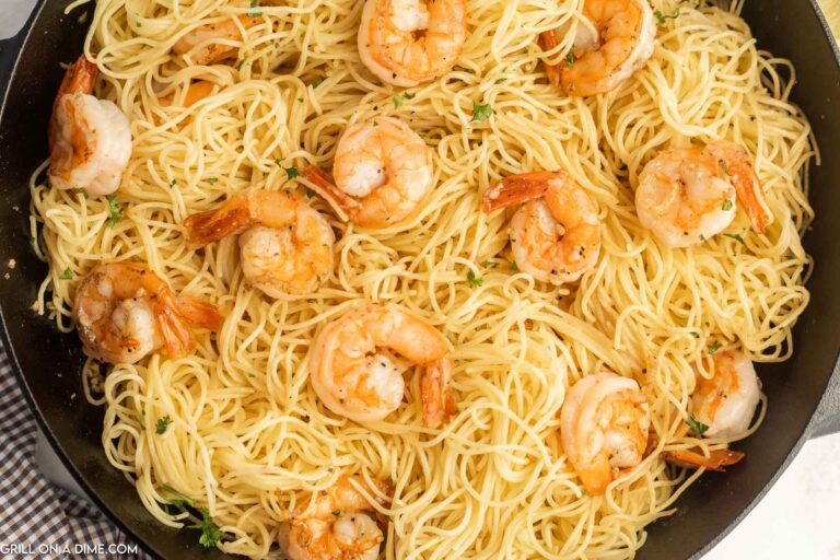 Grilled Shrimp Scampi - grillonadime.com