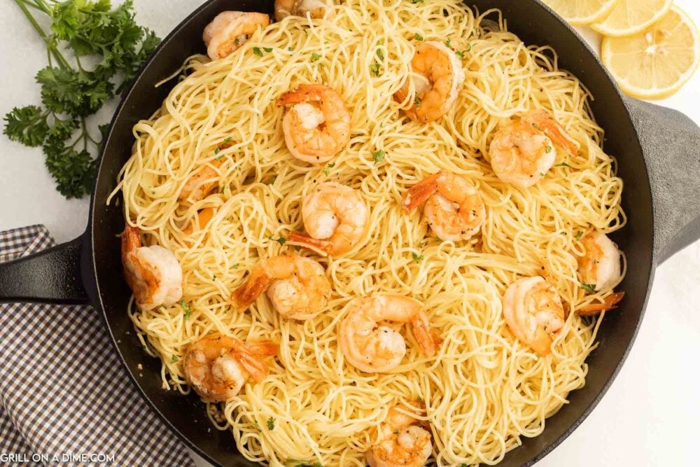 Grilled Shrimp Scampi - grillonadime.com