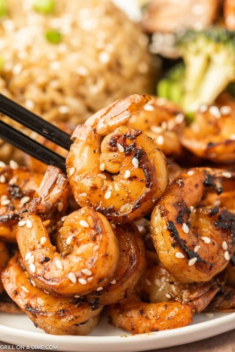 Blackstone Hibachi Shrimp Recipe - grillonadime.com