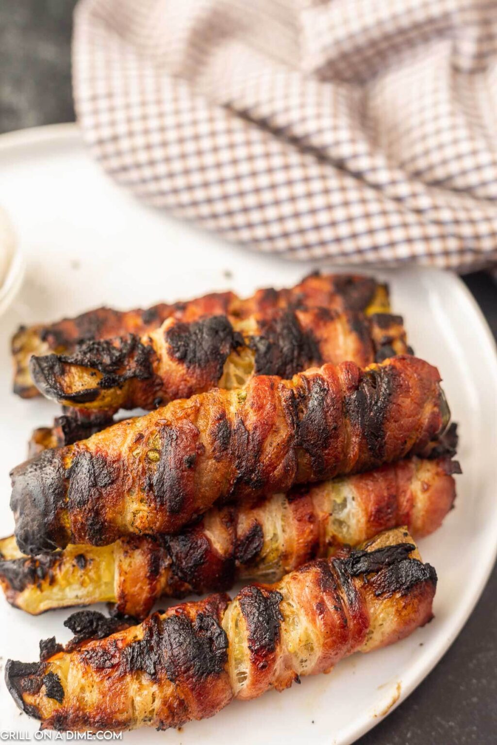 Grilled Bacon Wrapped Pickles Recipe - grillonadime.com