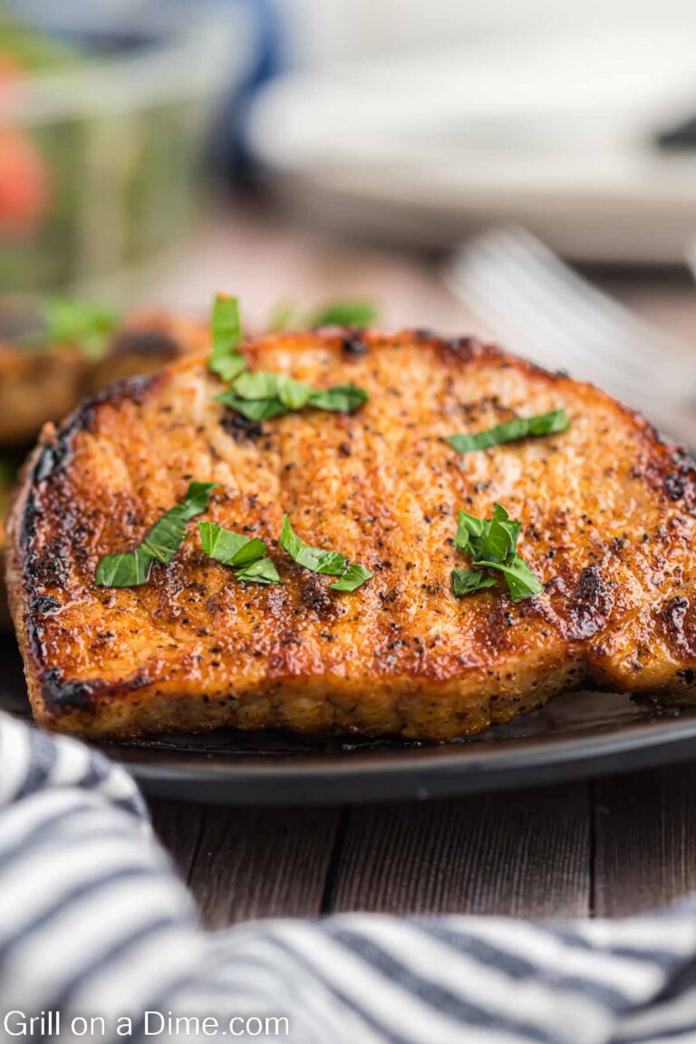 Grilled Boneless Pork Chops Recipe - grillonadime.com