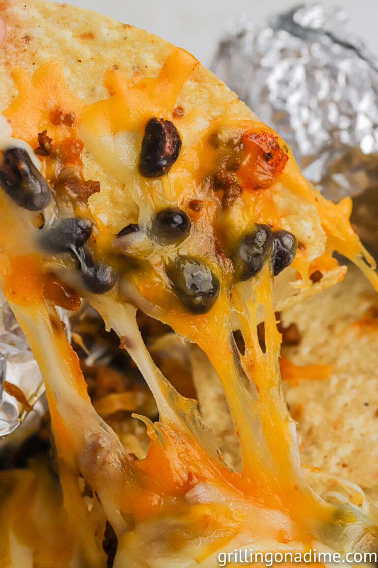 Foil Pack Nachos Recipe - grillonadime.com
