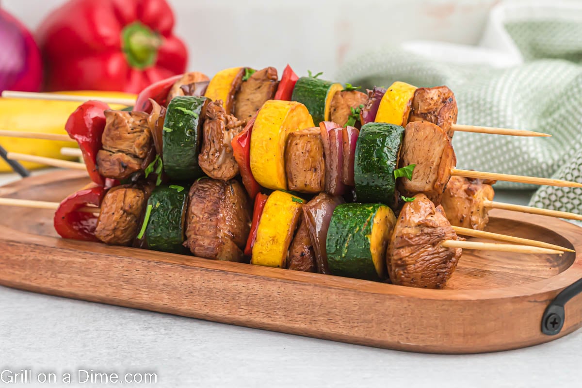 Grilled Chicken Kabobs Recipe - grillonadime.com