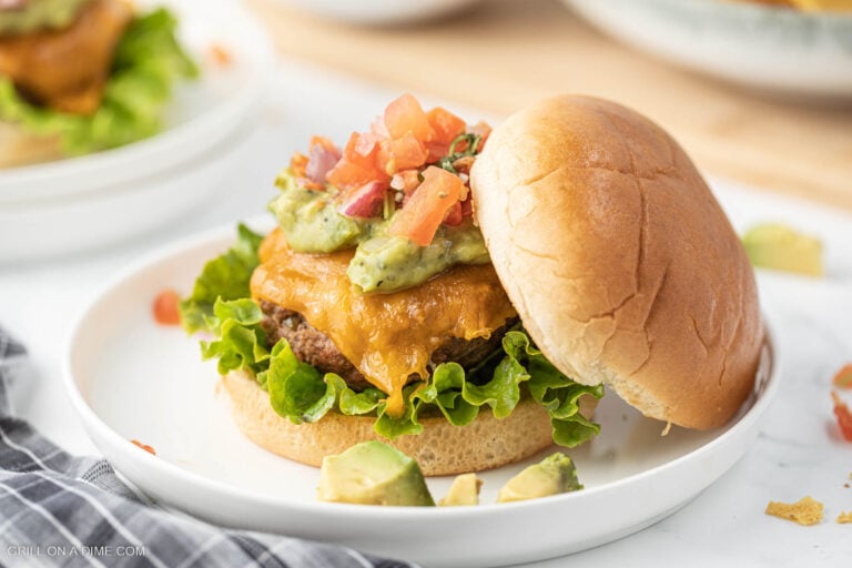 Taco Burger Recipe - grillonadime.com