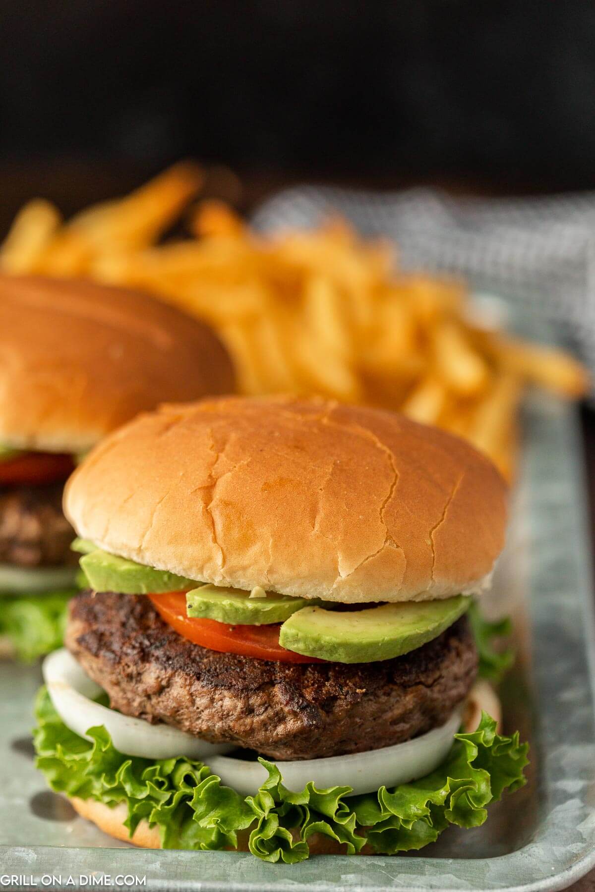 Avocado Burger Recipe - grillonadime.com