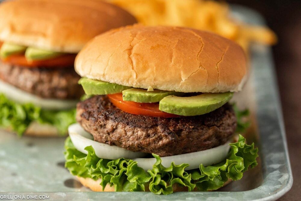 Avocado Burger Recipe - grillonadime.com