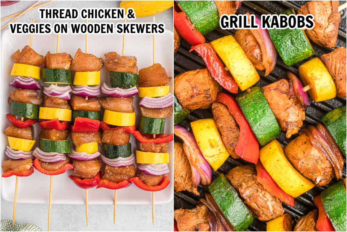 Grilled Chicken Kabobs Recipe - grillonadime.com