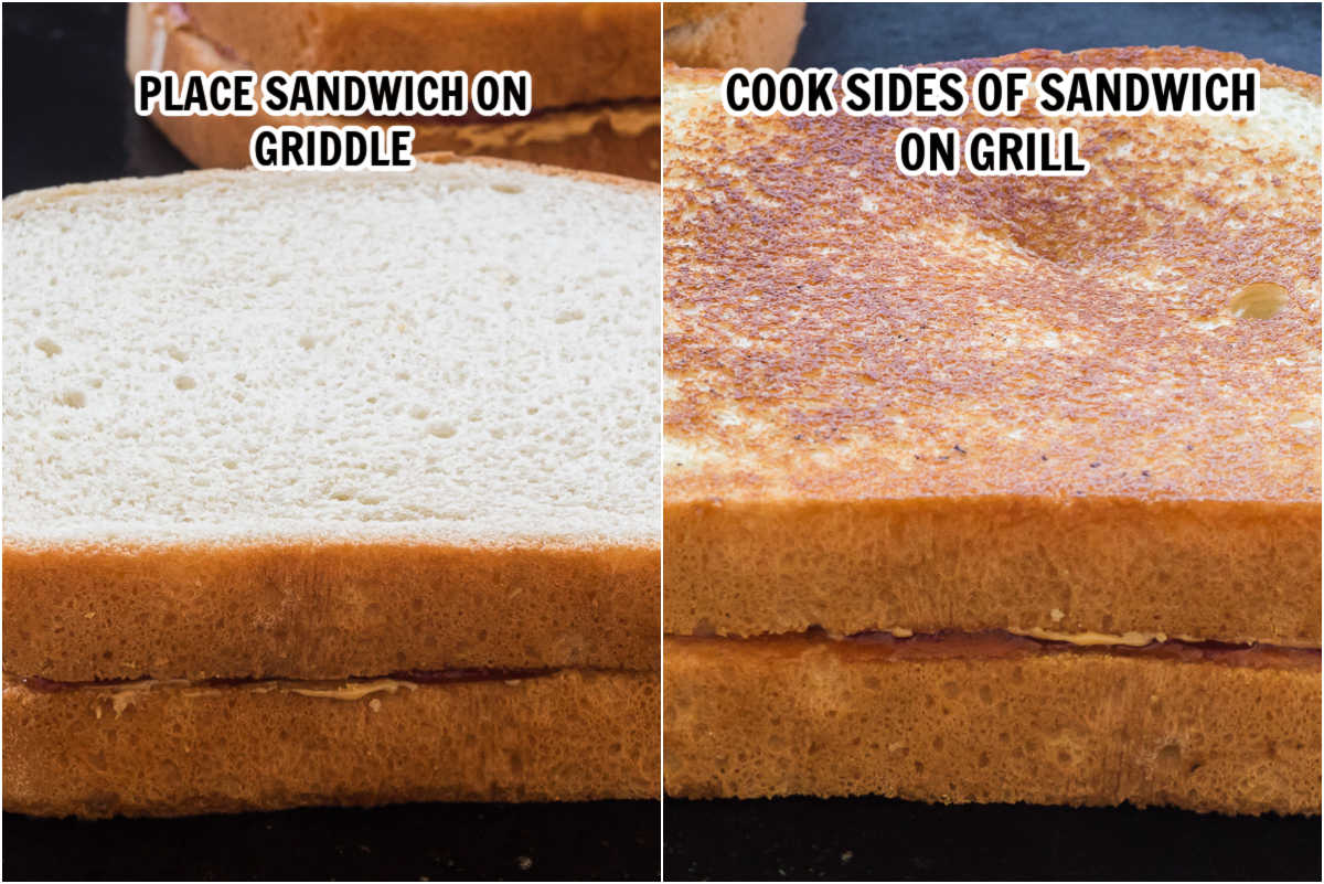 Grilled Peanut Butter and Jelly Sandwich Recipe - grillonadime.com