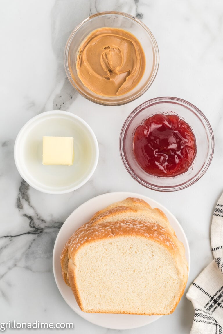 Grilled Peanut Butter and Jelly Sandwich Recipe - grillonadime.com