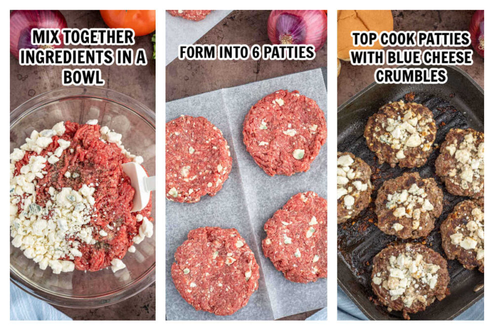Blue Cheese Burger - grillonadime.com