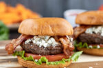 Bacon Blue Cheese Burger - grillonadime.com