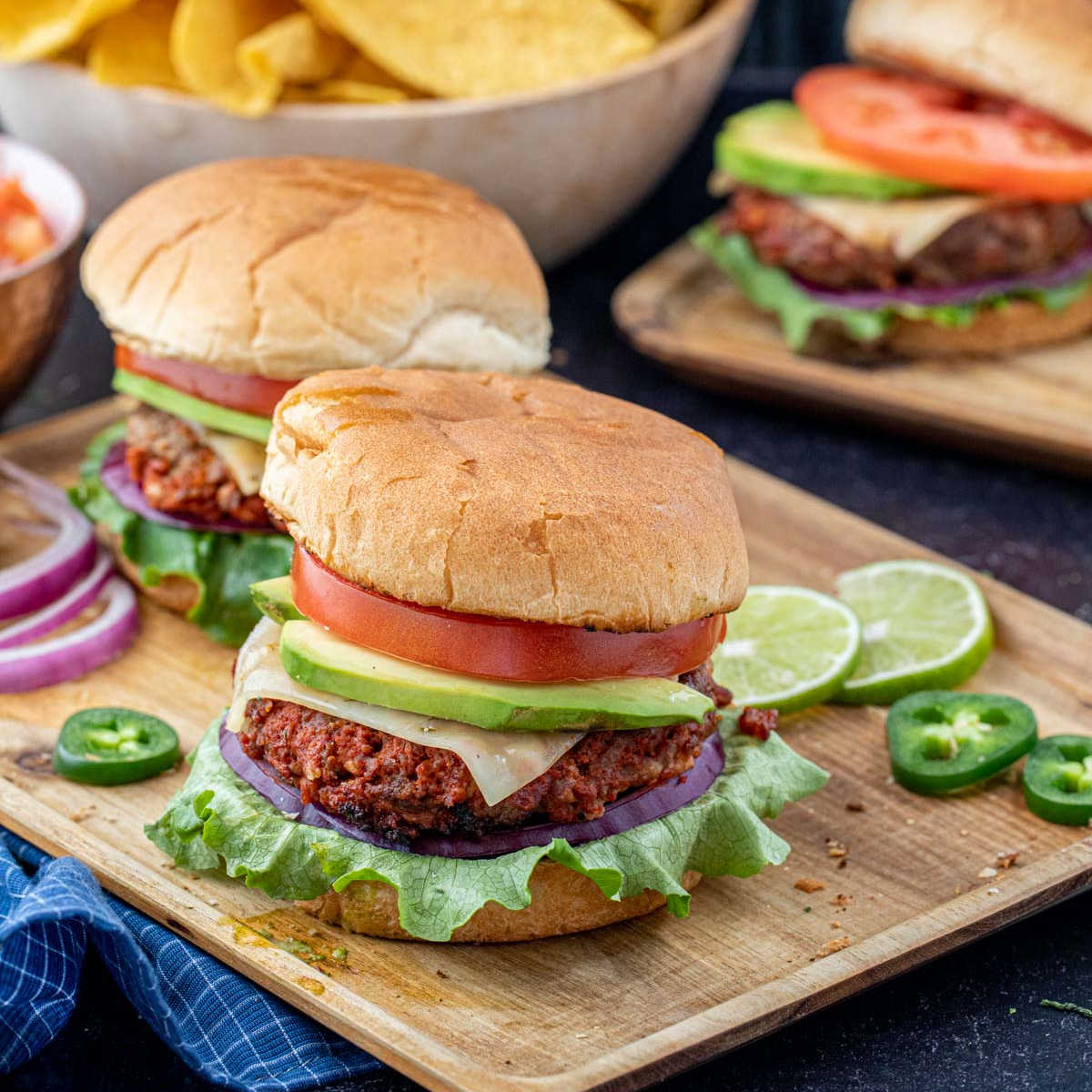 Chorizo Burger Recipe - grillonadime.com