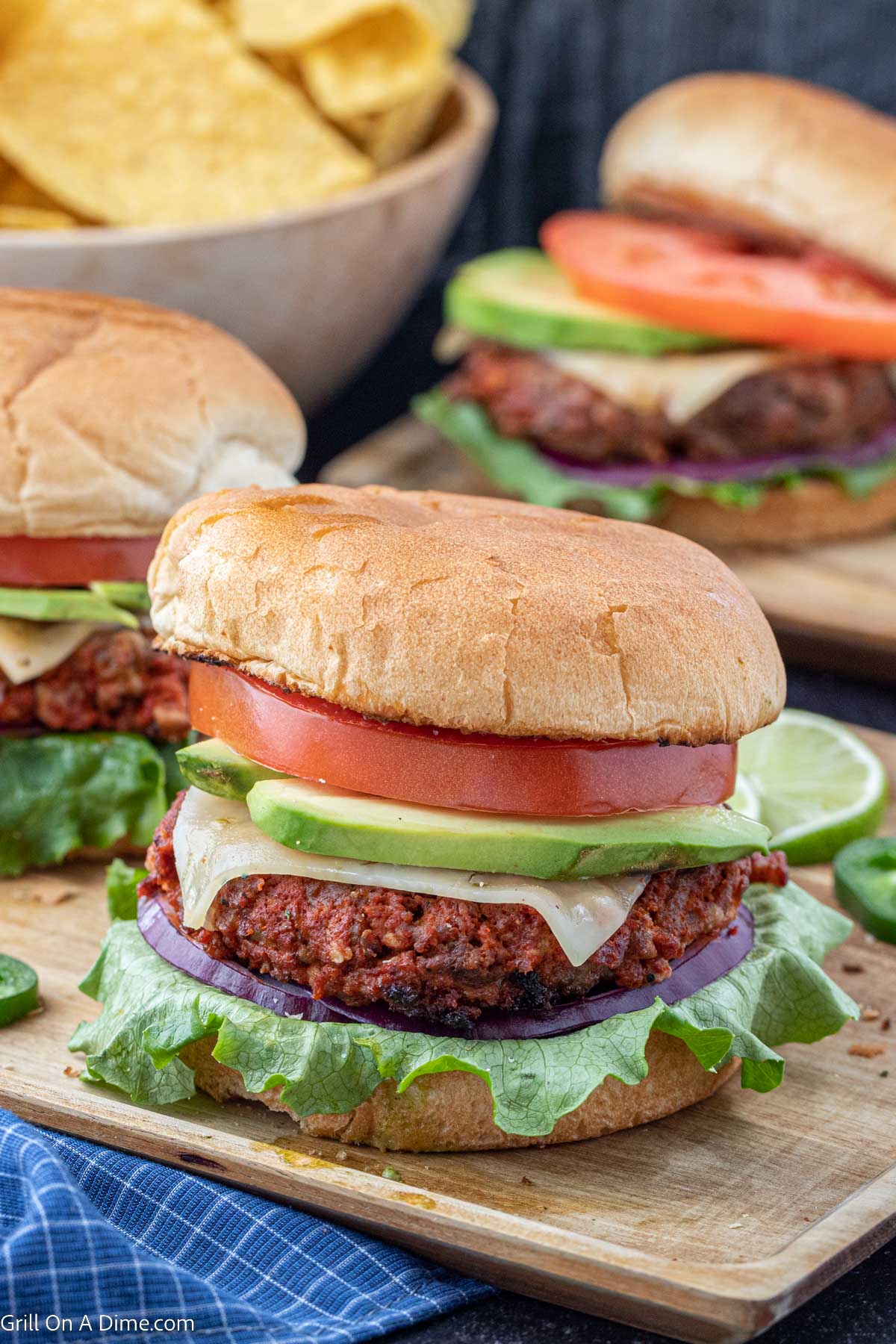 Chorizo Burger Recipe - grillonadime.com