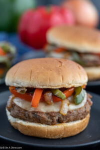 Italian Sausage Burger - grillonadime.com