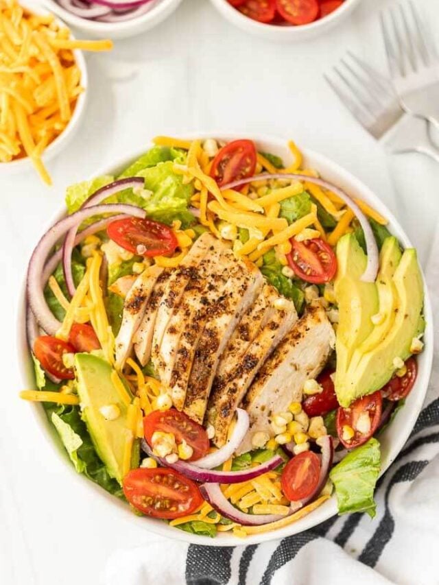 BEST Grilled Chicken Salad Recipe! - grillonadime.com