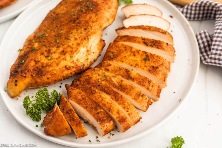 Smoked Chicken Breasts - grillonadime.com