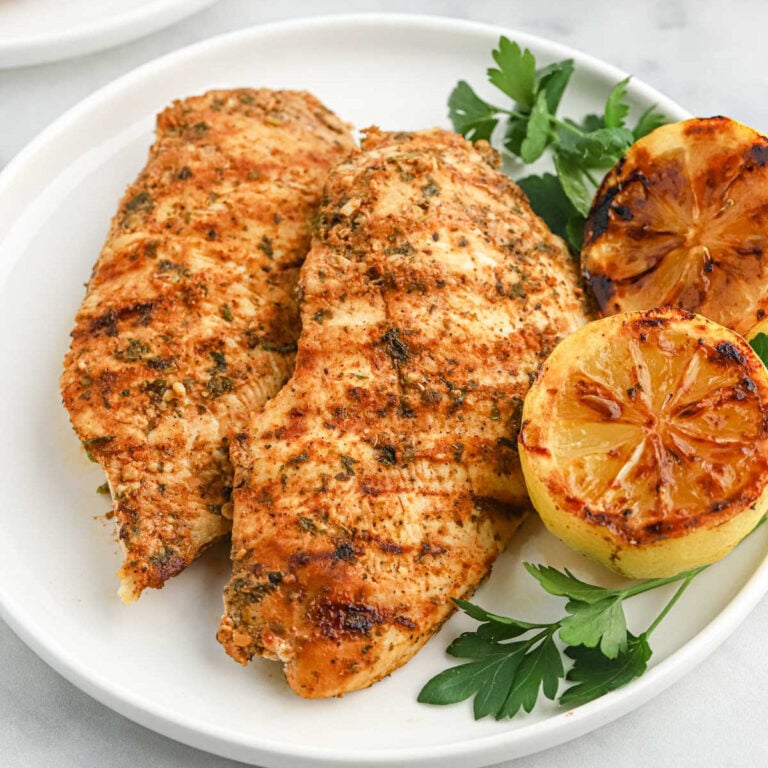 Mediterranean Grilled Chicken Breasts - grillonadime.com