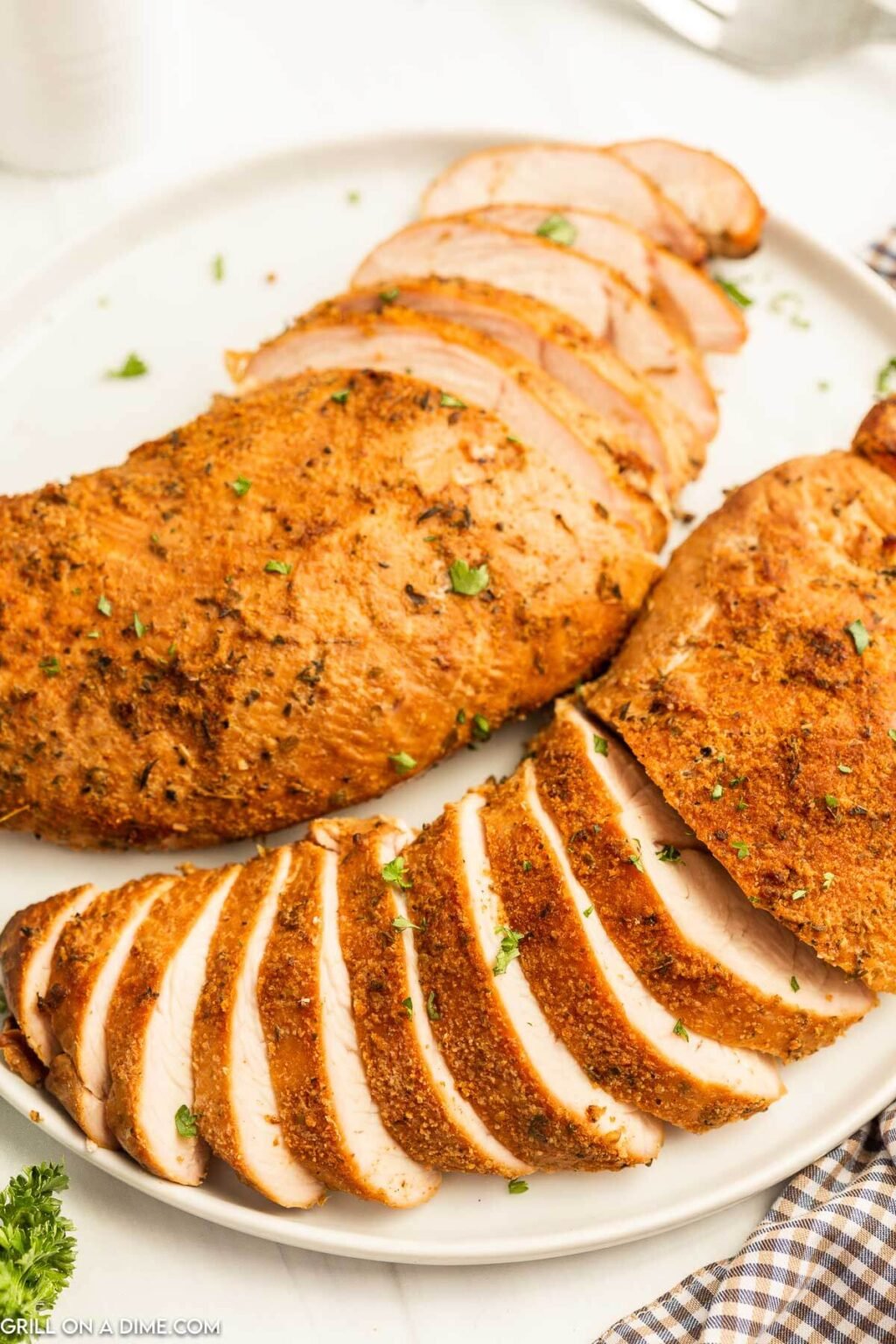Smoked Turkey Tenderloin - grillonadime.com
