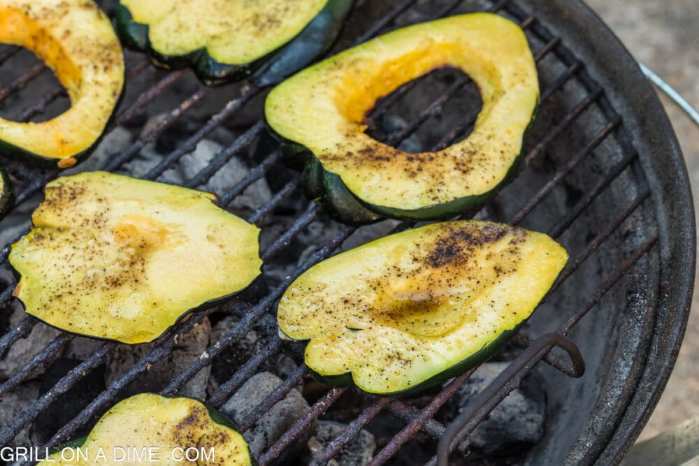 Grilled Acorn Squash Recipe - grillonadime.com