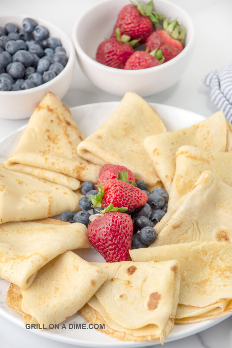 Blackstone Crepe Recipe