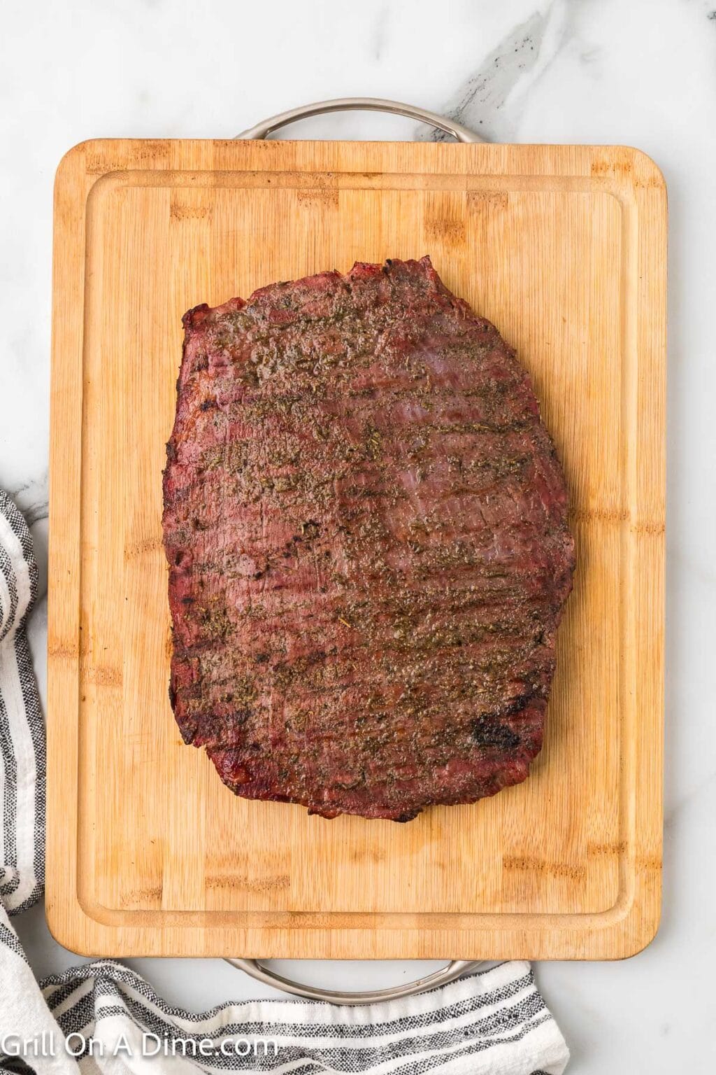 Grilled Flank Steak - grillonadime.com
