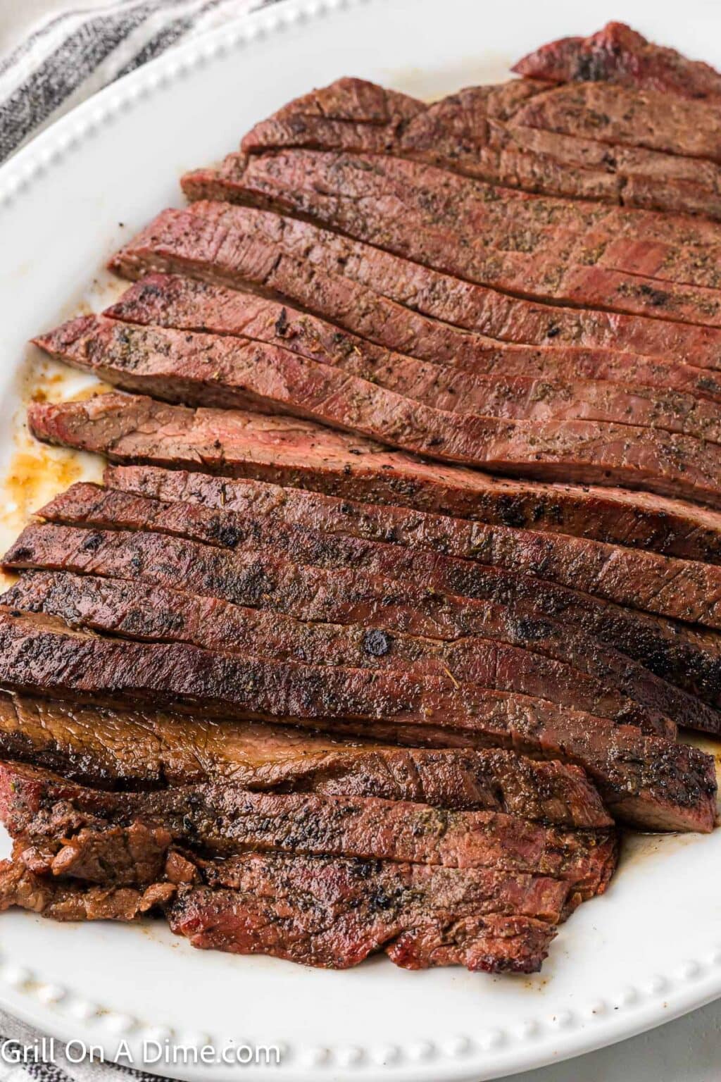 Grilled Flank Steak - grillonadime.com