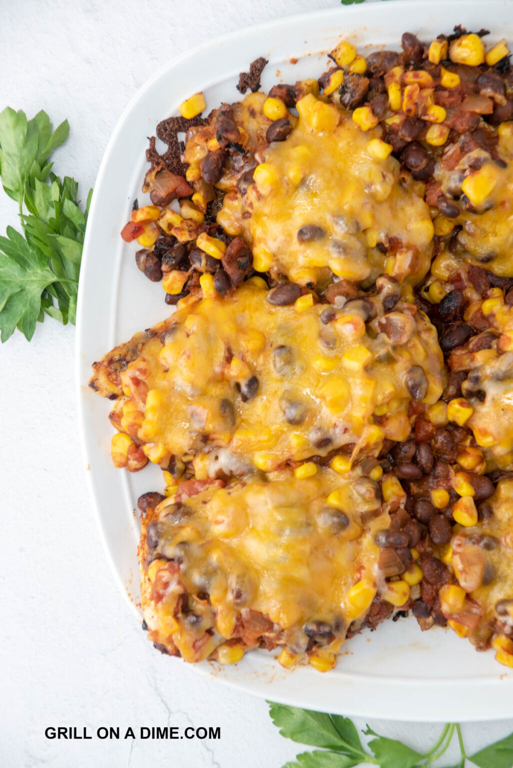 Blackstone Santa Fe Chicken Recipe - grillonadime.com