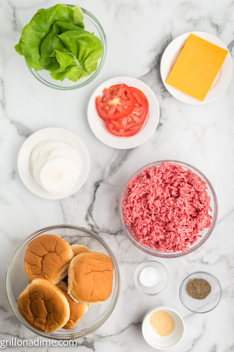 Smoked Burger Recipe - grillonadime.com