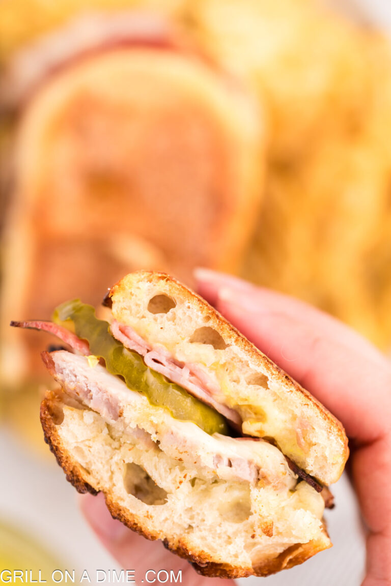Cuban Grilled Sandwich - grillonadime.com