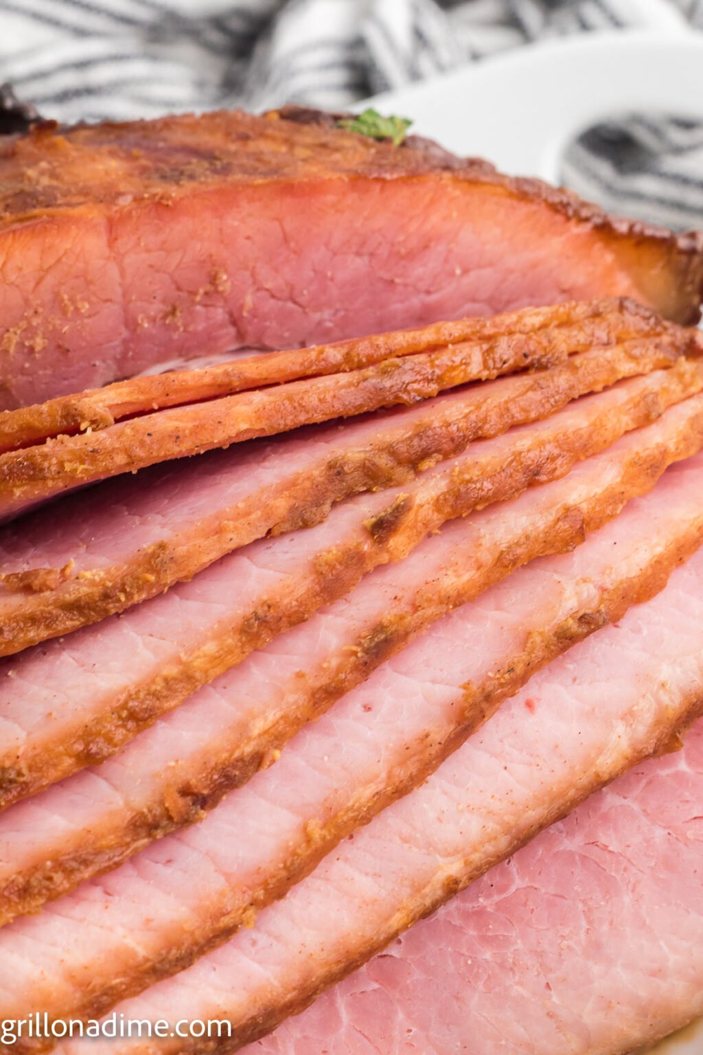 Double Smoked Ham Recipe - Grill on a Dime