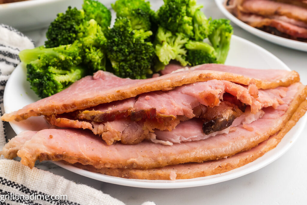 Double Smoked Ham Recipe - Grill on a Dime
