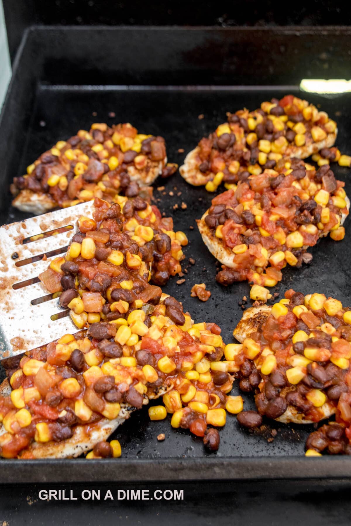 Blackstone Santa Fe Chicken Recipe - grillonadime.com