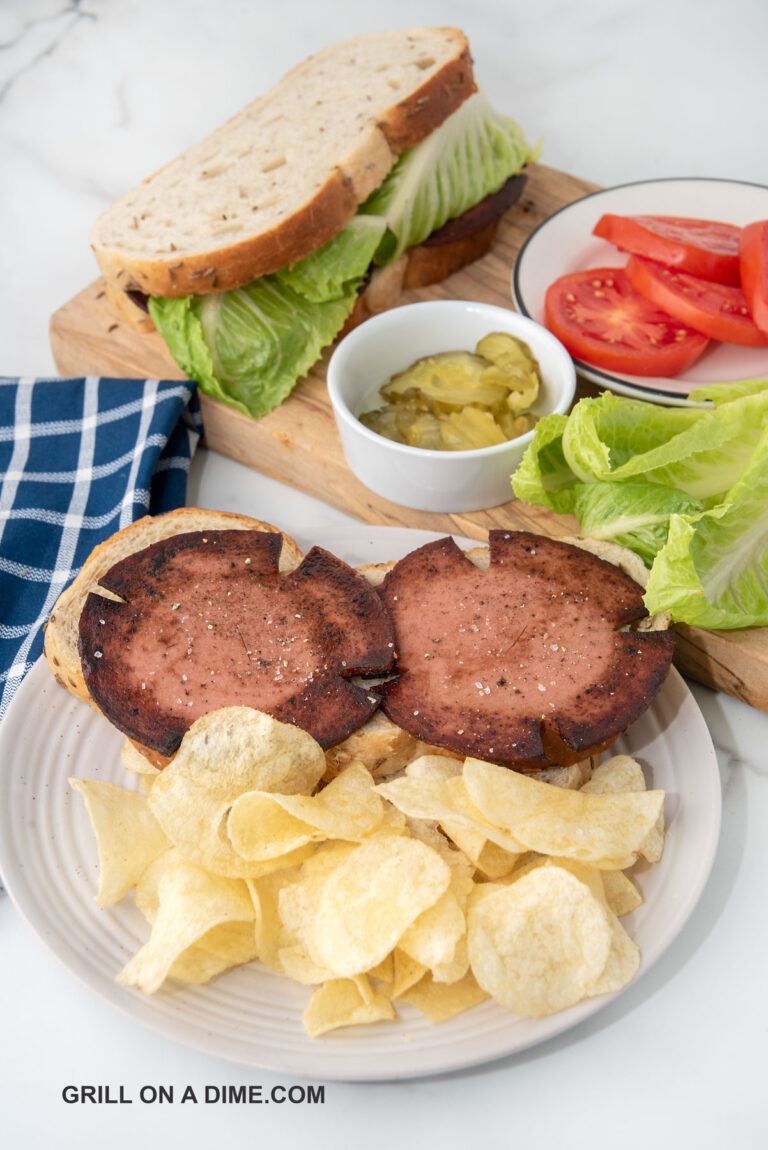 Easy Blackstone Fried Bologna