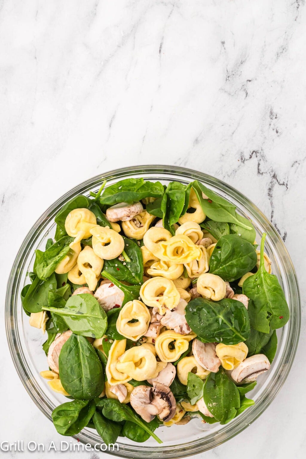 Blackstone Tortellini - Grill on a Dime