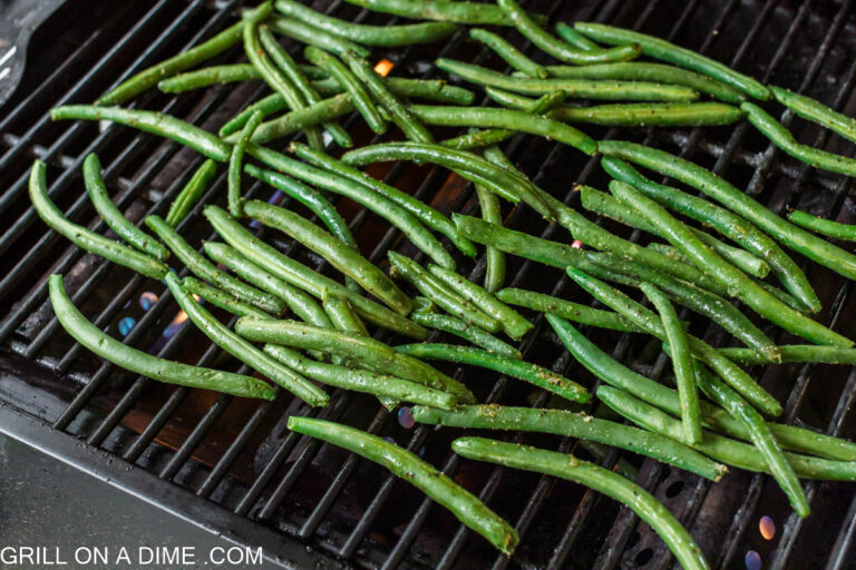 Best Grilled Green Beans Recipe - Grill on a Dime