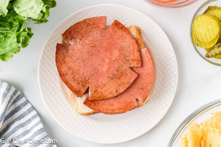 Easy Blackstone Fried Bologna