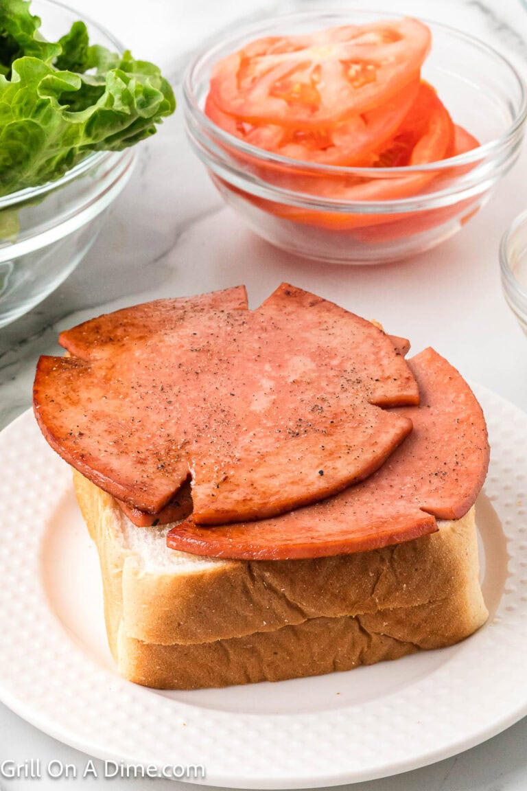 Easy Blackstone Fried Bologna