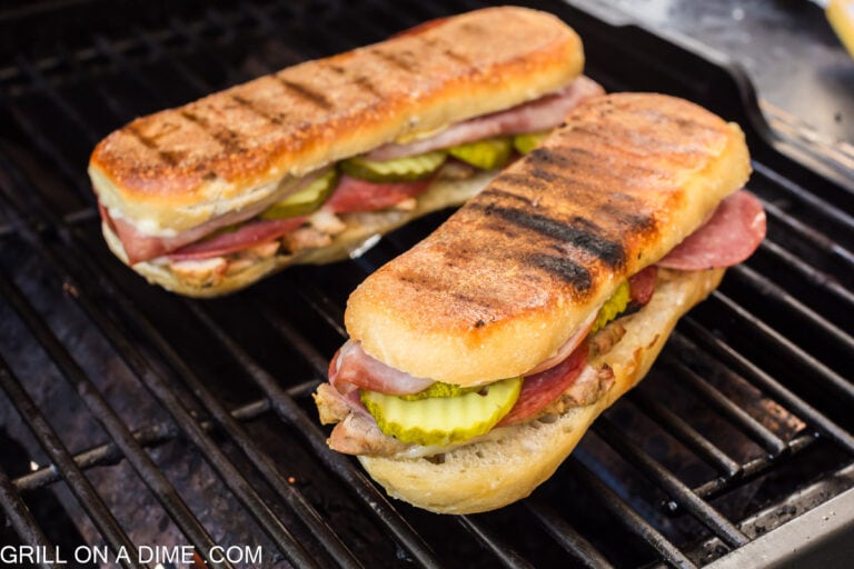 Cuban Grilled Sandwich - grillonadime.com