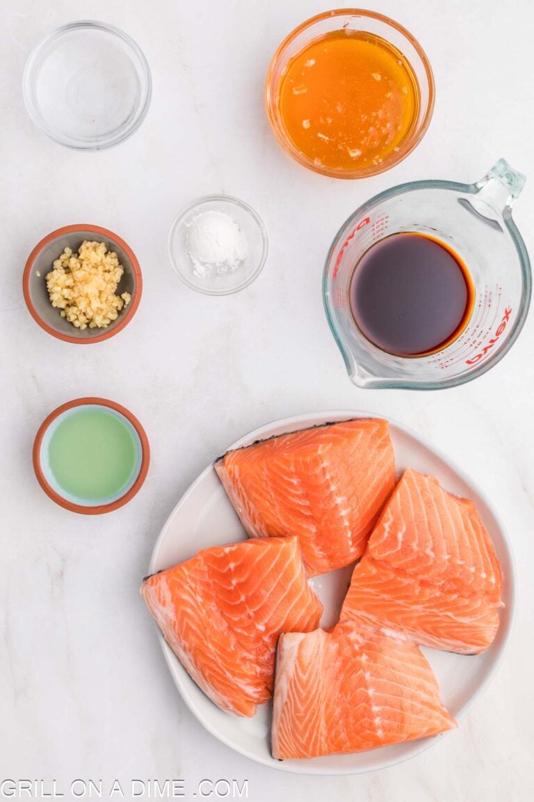 Grilled Honey Garlic Salmon Recipe with Simple Ingredients