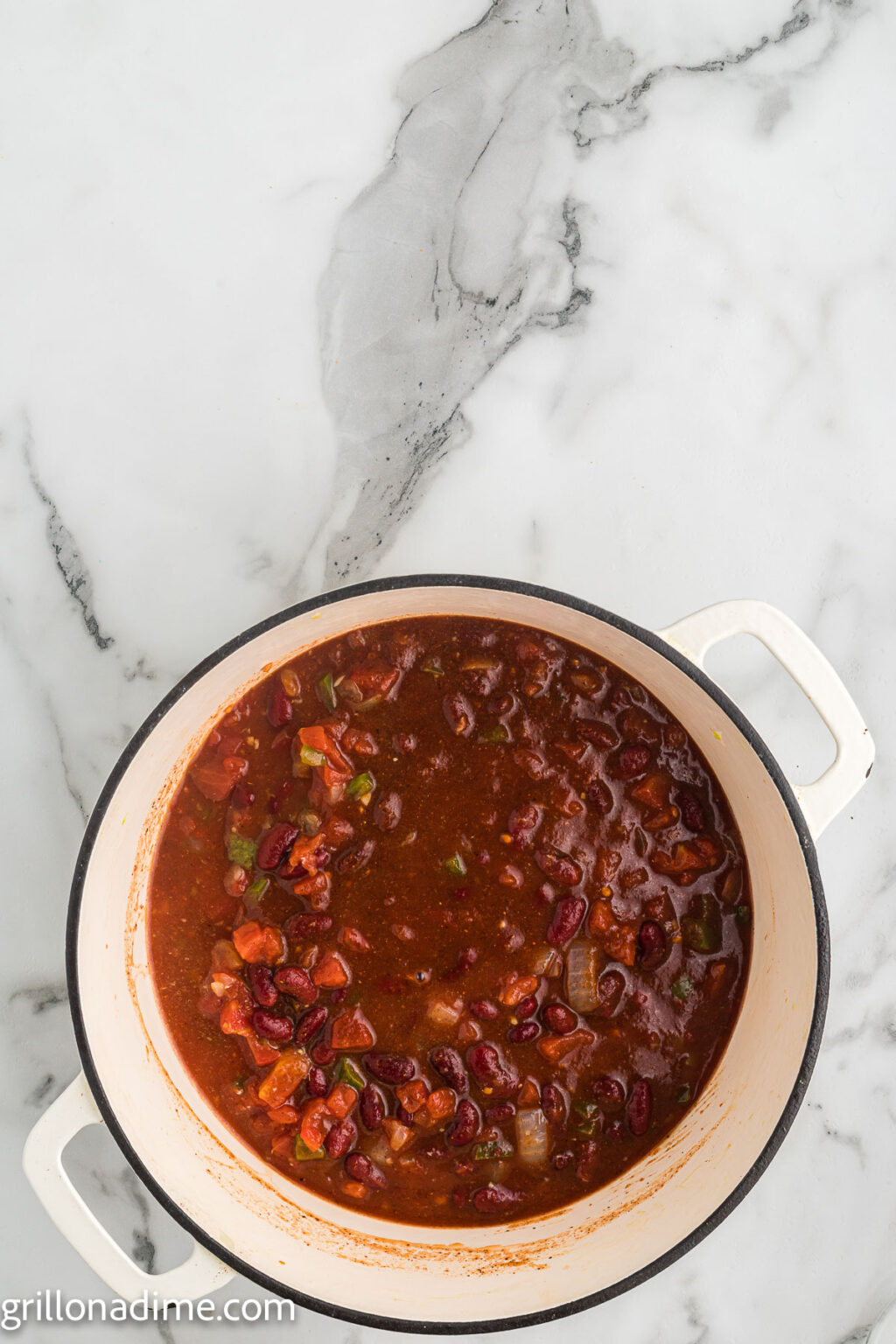 Over the Top Smoked Chili - grillonadime.com