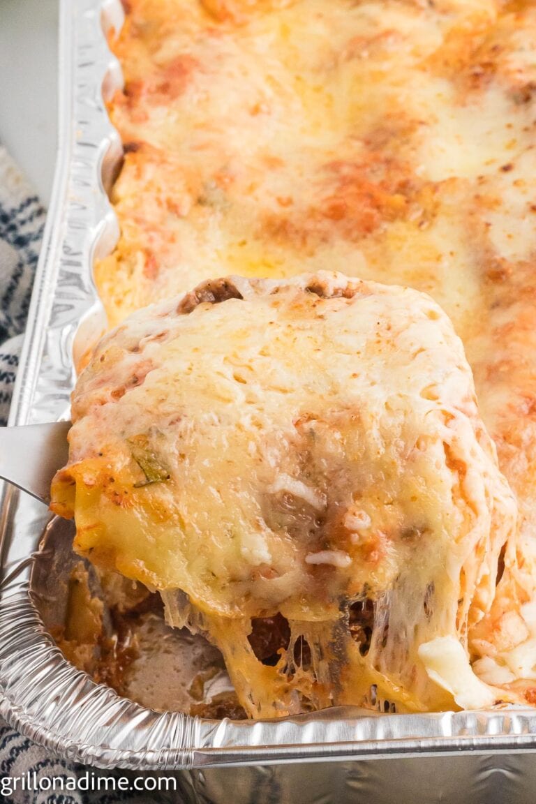 Smoked Lasagna Recipe